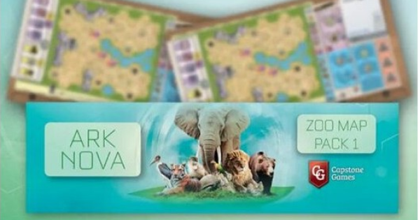 Ark Nova: Map Pack 1 (Exp) | Επιτραπέζια Παιχνίδια - The Game Rules